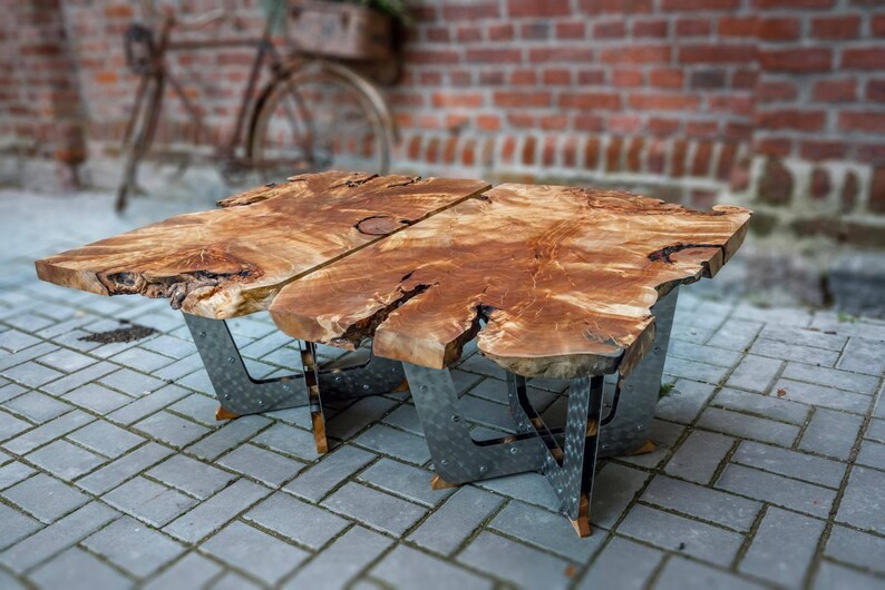 Birch Burl Coffee Table - Etsy