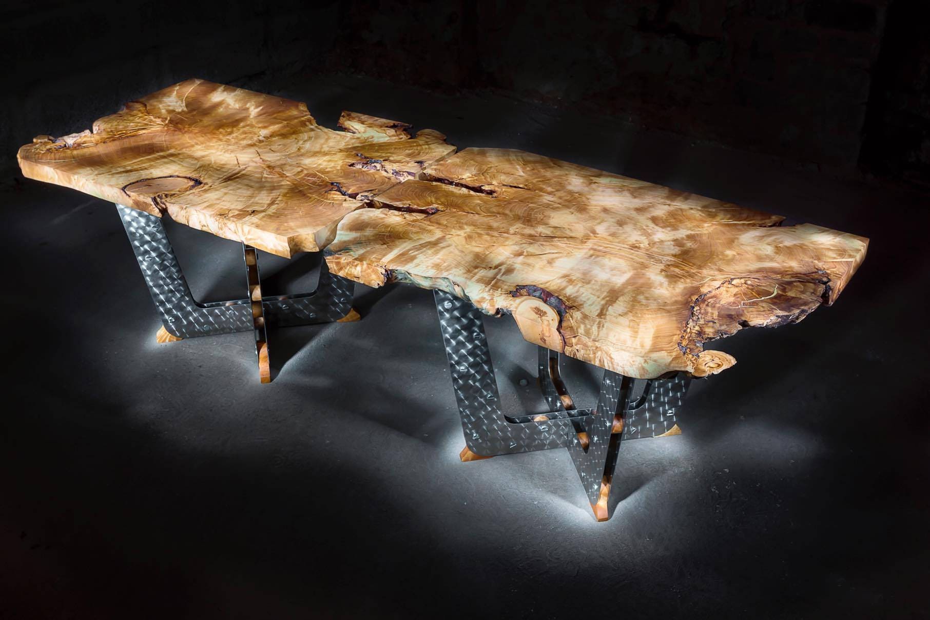 Birch Burl Coffee Table - Etsy