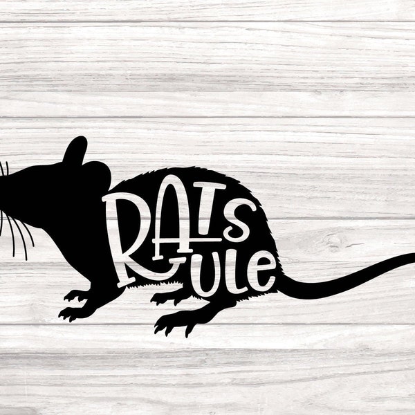 Mouse Rat Svg - Etsy