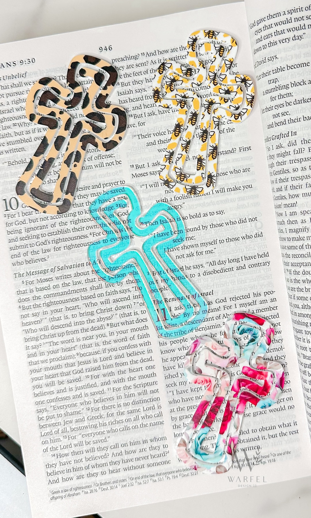 Religious Cross Bookmark, Acrylic Bible Study Tool, Unique Gift for ...