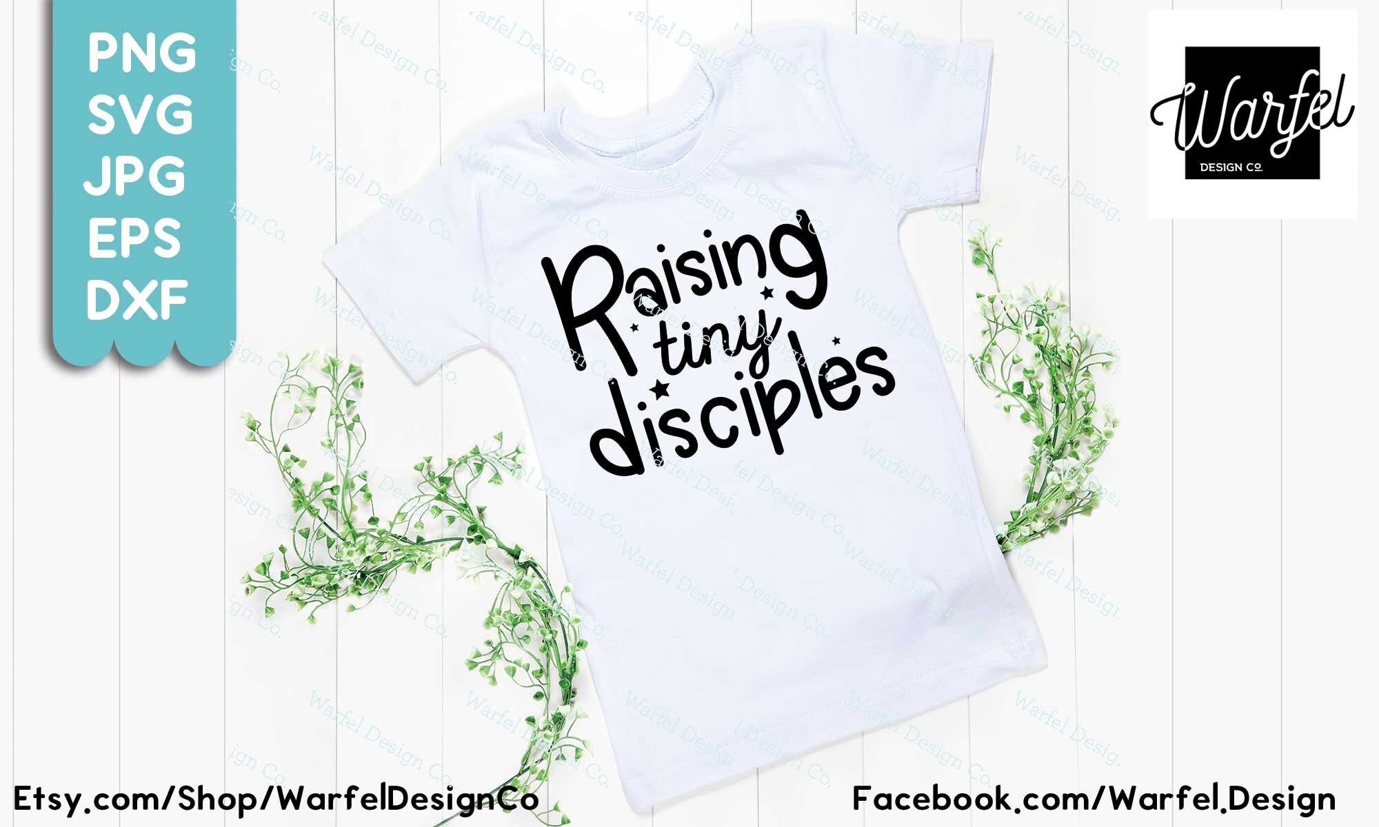 Raising Tiny Disciples Christian SVG Instant Download | Etsy