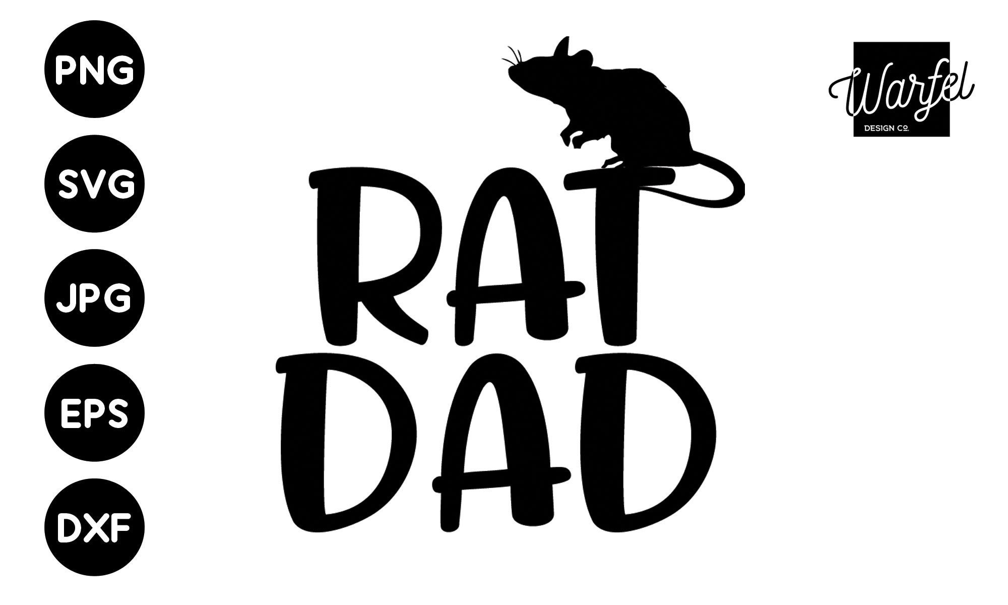 Rat dad Rats svg Instant download png svg eps dxf | Etsy