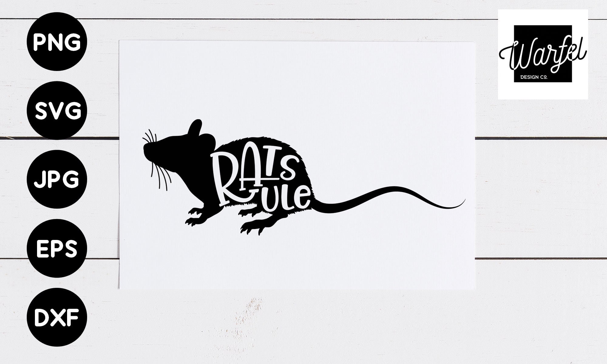 Rats Rule Rats svg Instant download png svg eps dxf | Etsy