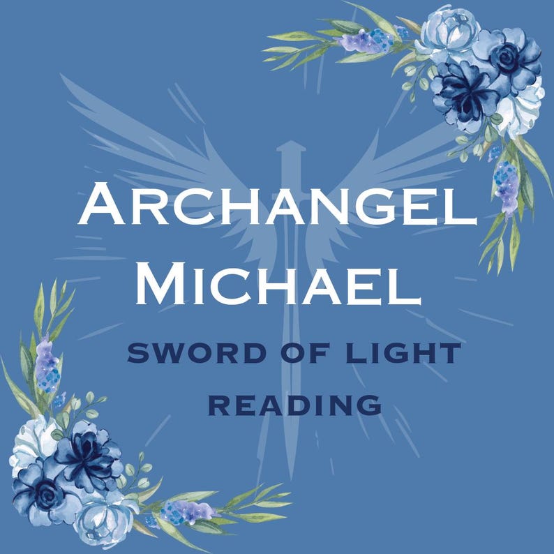 Archangel Michael Sword of Light Reading - Etsy