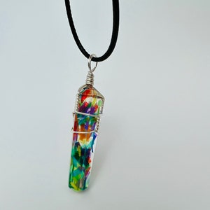 Tame Impala Confetti Preserved Confetti Necklace Pittsburgh Show - Etsy