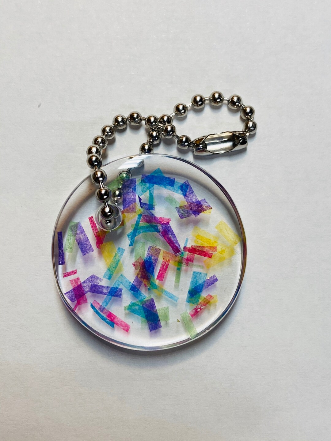 Jonas Confetti Preserved Confetti Keychain Pendant JB-5 - Etsy
