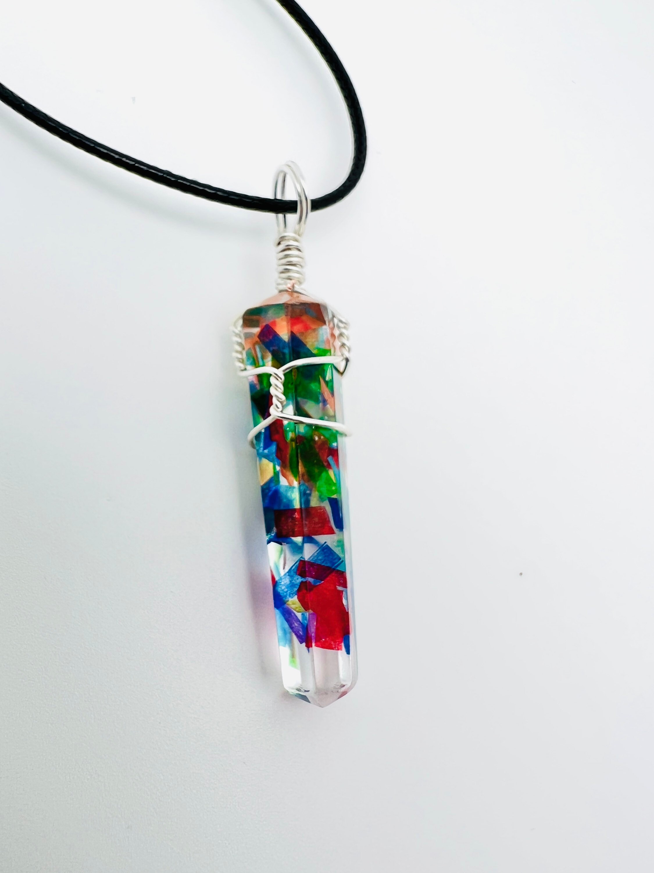 Tame Impala Confetti Preserved Confetti Necklace Pittsburgh | Etsy