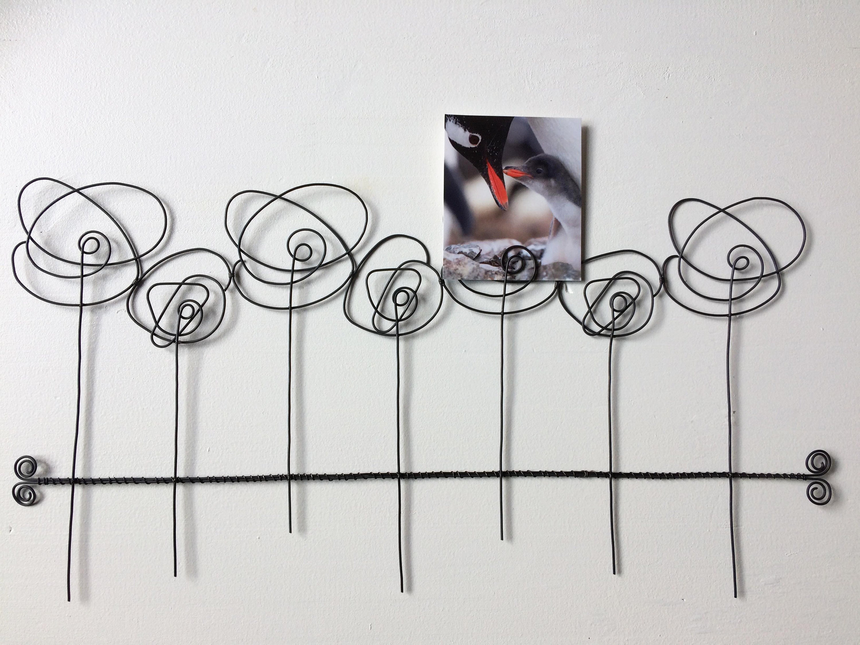 Photo Collage, Annealed Wire Photo Holder, Photo Frame, Boho Nature ...