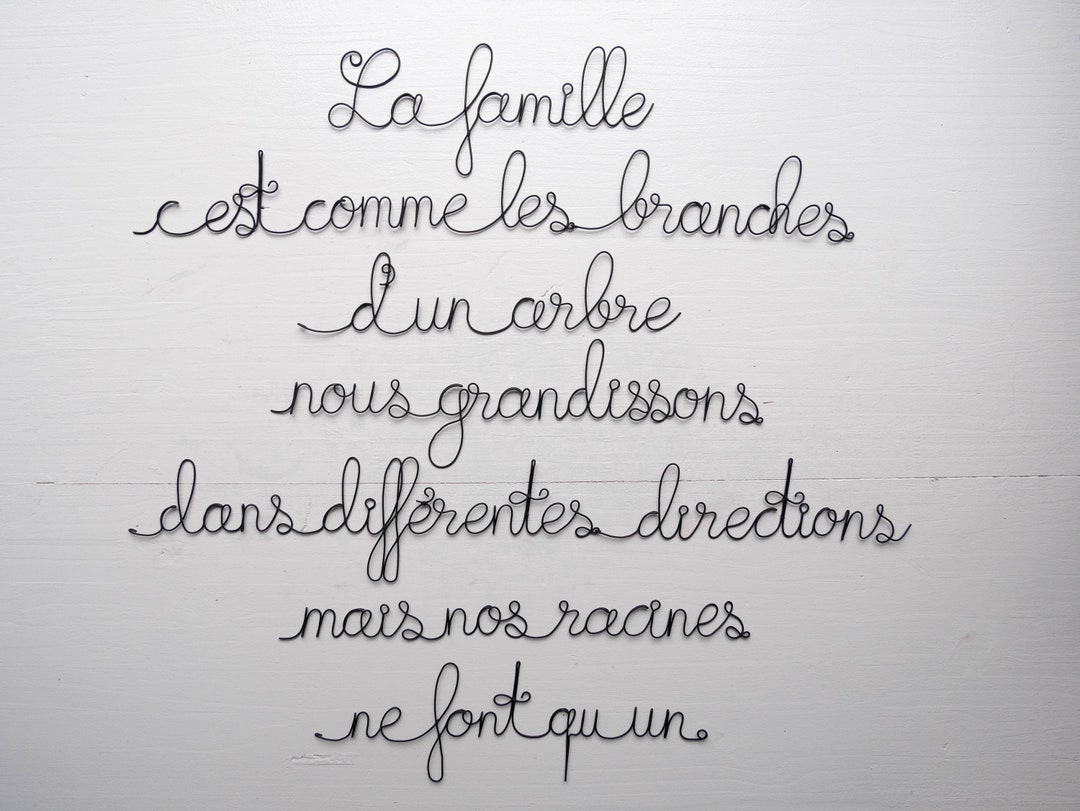 Wire Family Phrase Quote, Wire Writing, Message, Wire Phrase, Wire ...