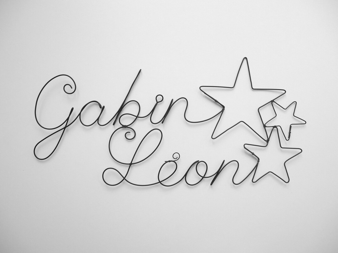 Customizable Baby First Name, Wire First Name, Double First Name, First ...