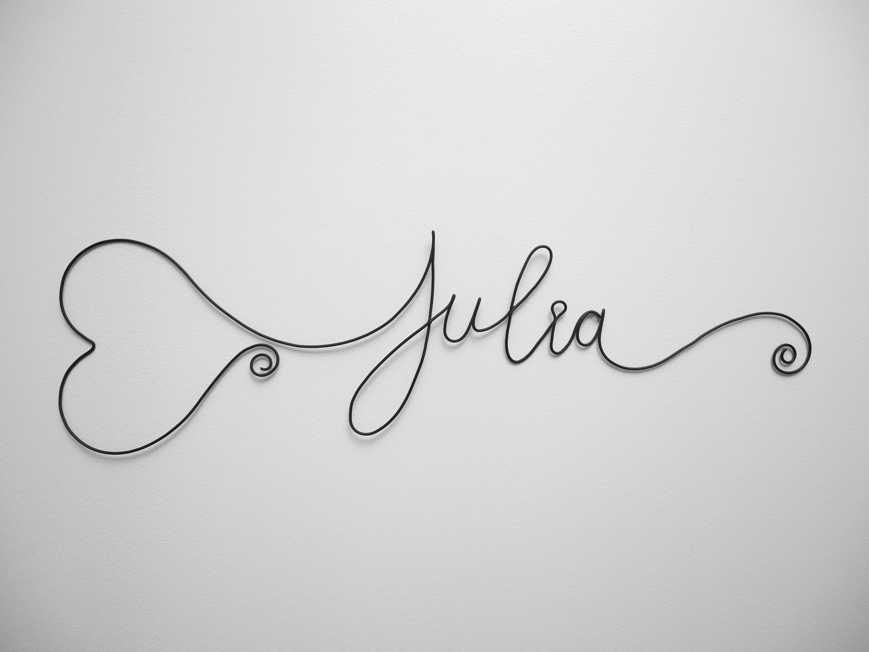Etiqueta De Nombre Julia
