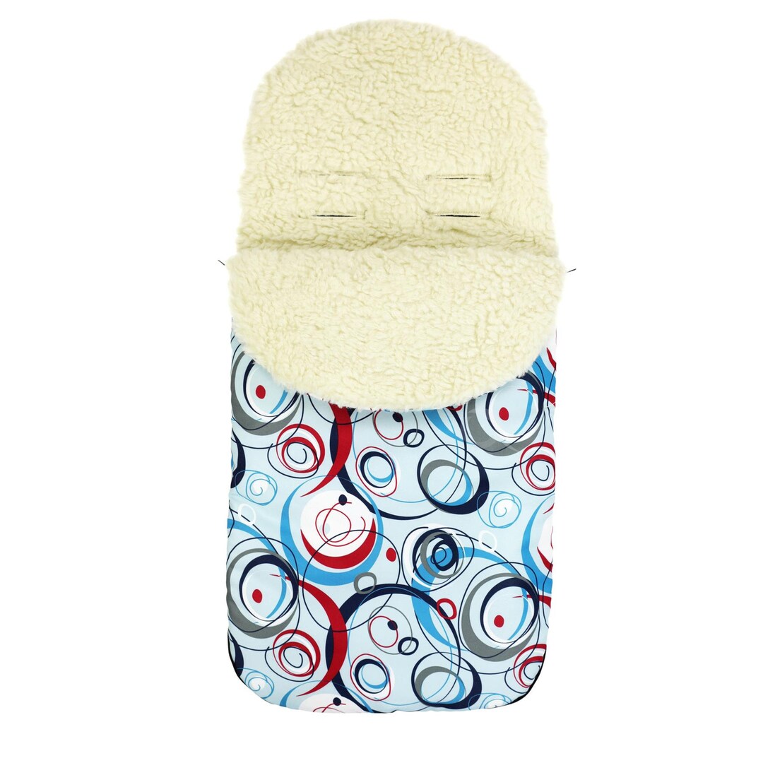 Universal Baby Stroller Cosy Toes Liner Buggy Padded Luxury Footmuff ...