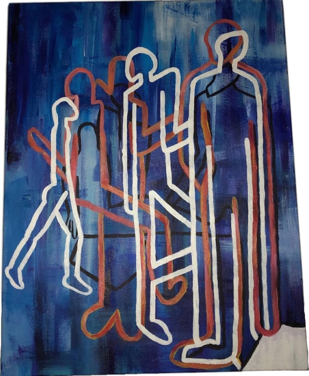 Abstract Human Figures - Etsy