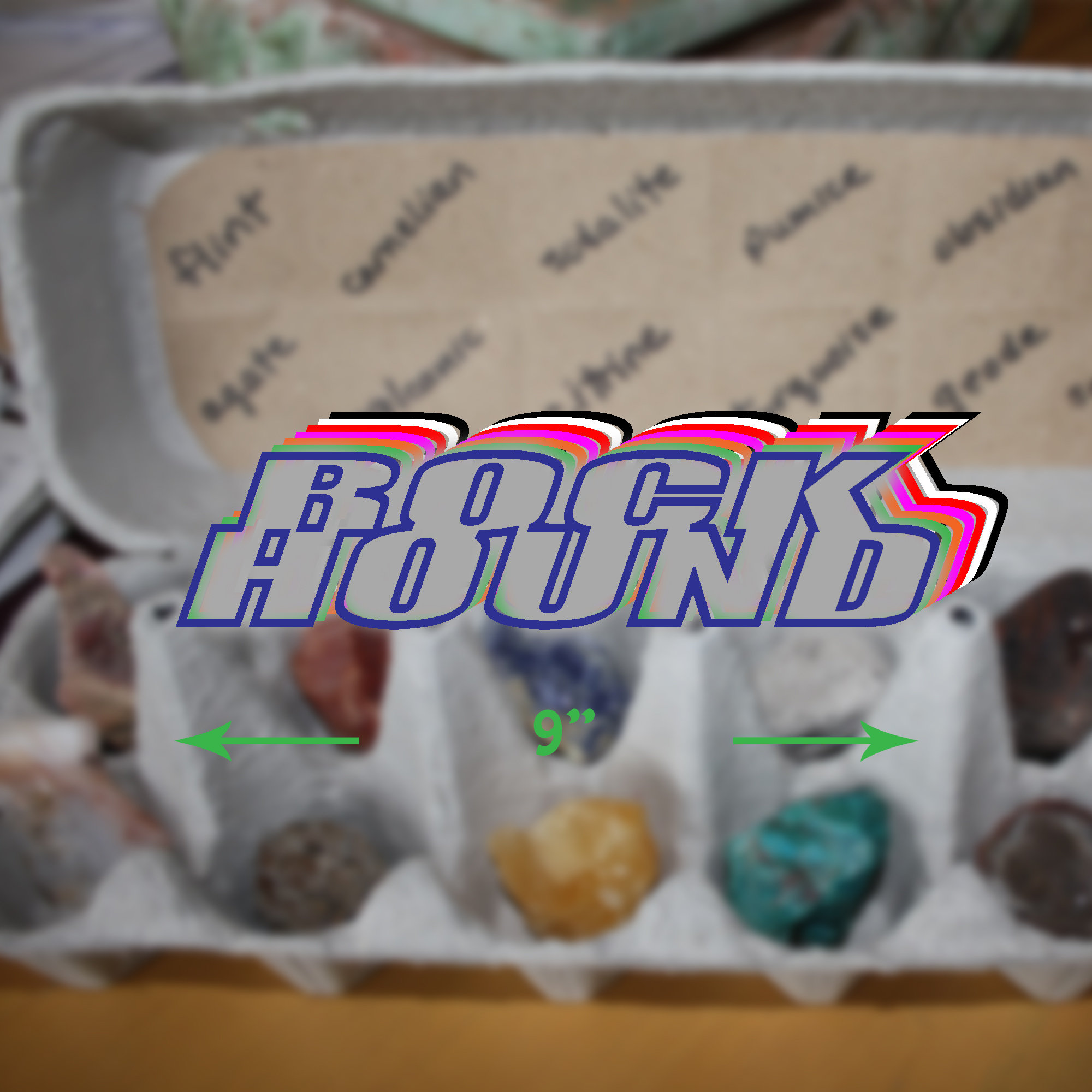 ROCKHOUND Sticker Vinyl Decal PAIR Includes Free Shipping (2) Decals - Etsy