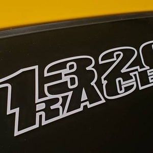 1320 Racer Drag Race Sticker. Vinyl Decal. PAIR Includes Free Shipping ...