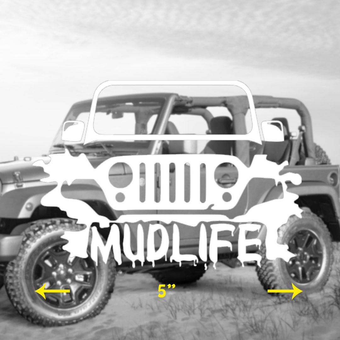 Mudlife Decal. Pair of Decals With Free Shipping! Available in Many ...