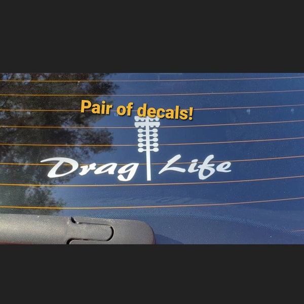 Drag Racing Decal - Etsy