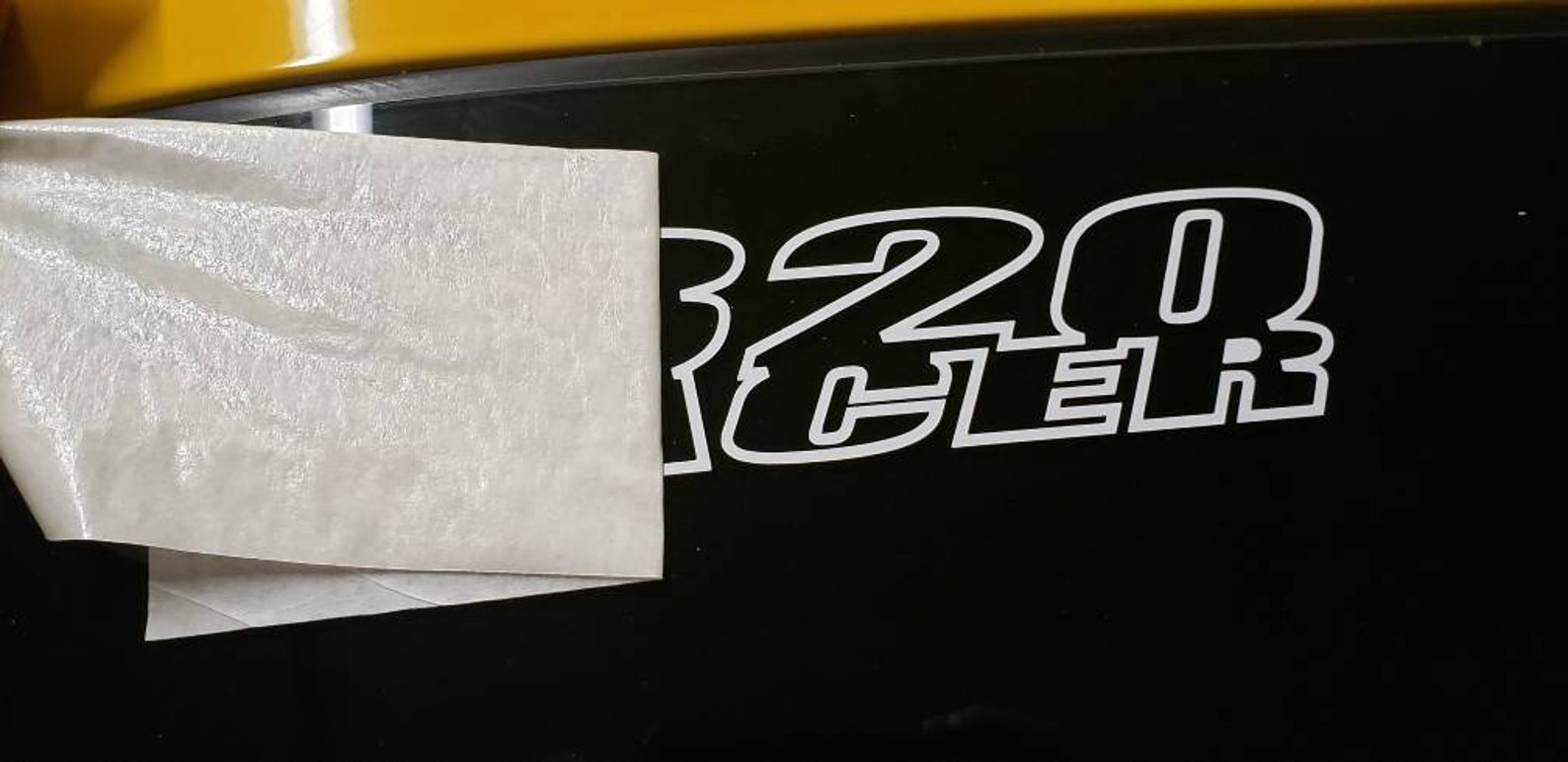 1320 Racer Drag Race Sticker. White Vinyl Decal. PAIR Includes - Etsy