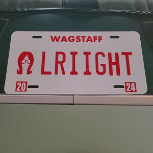 Bobs Burgers Fan. Linda, Alright Saying!, Metal Reflective License ...