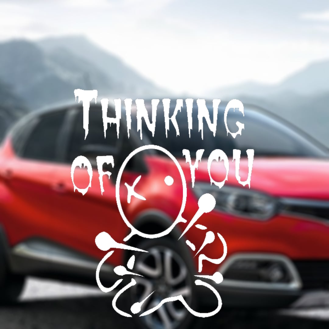 Voodoo Doll Decal. Thinking of You. Pair of Decals Free Shipping ...