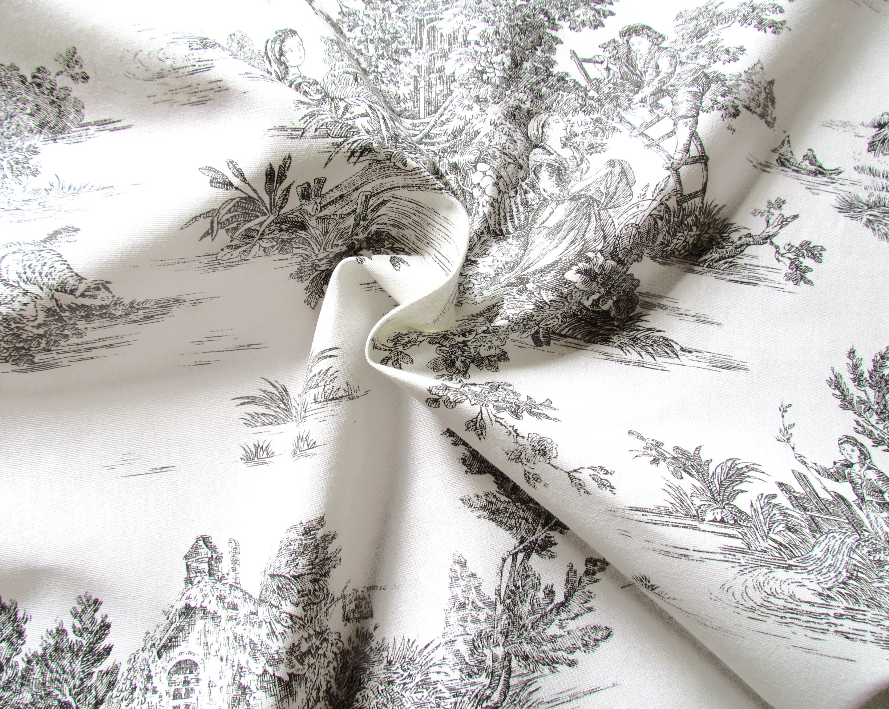 African American Toile De Jouy