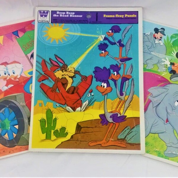 Frame Tray Puzzles - Etsy