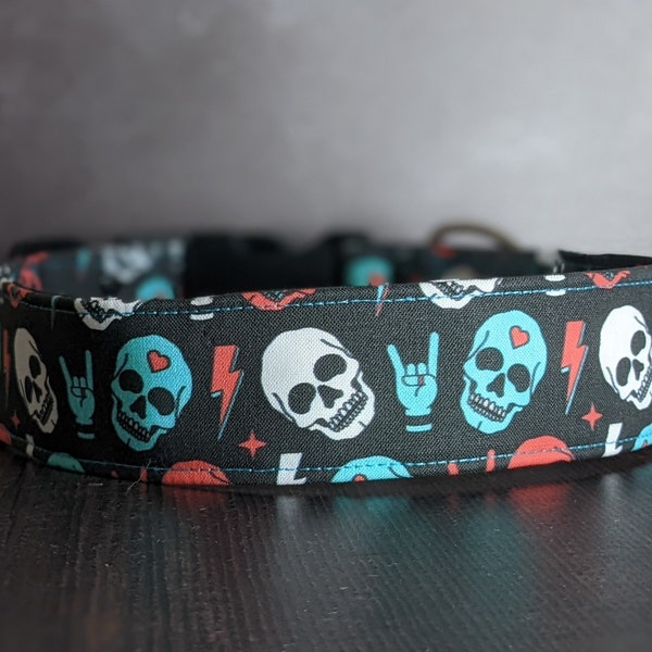 Rock Dog Collar - Etsy