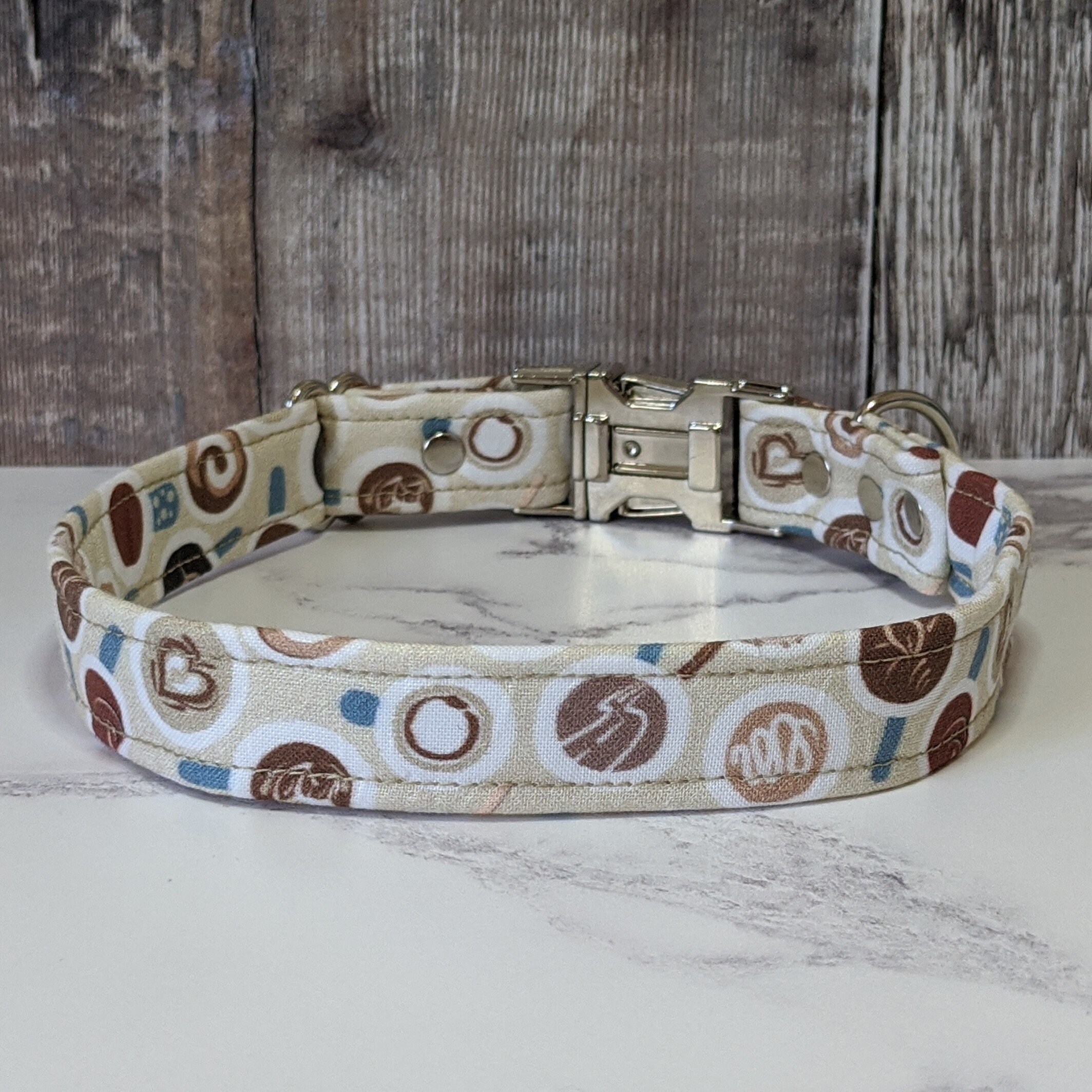 Coffee Dog Collar Brew Cappuccino Dog Collar Mocha Latte | Etsy