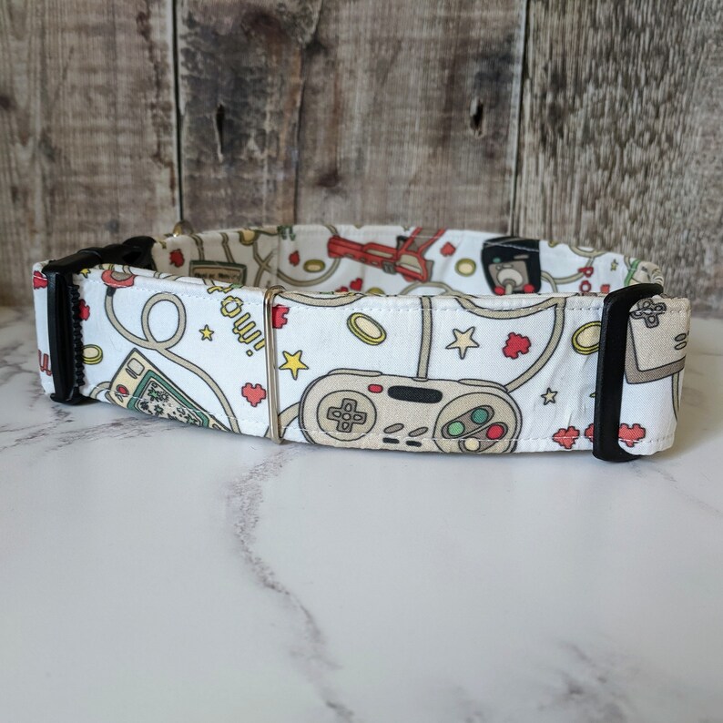 Nerd Dog Collar Adjustable Martingale Optional Fabric | Etsy