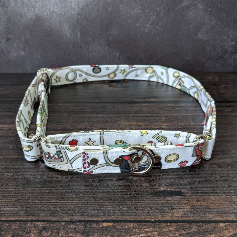 Nerd Dog Collar Adjustable Martingale Optional Fabric | Etsy