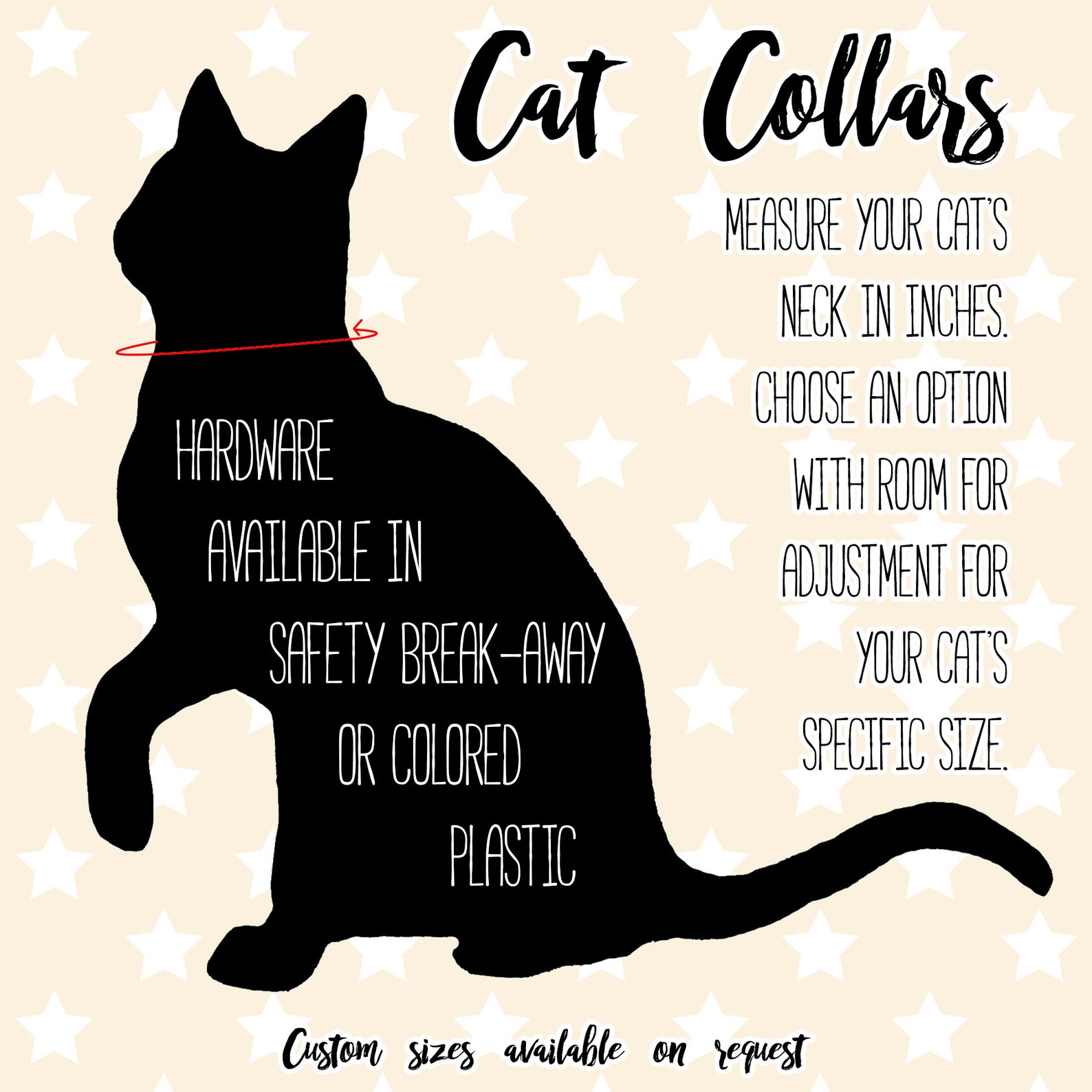 Blue Cat Collar Break-away Clasp Bell Fabric Collar - Etsy