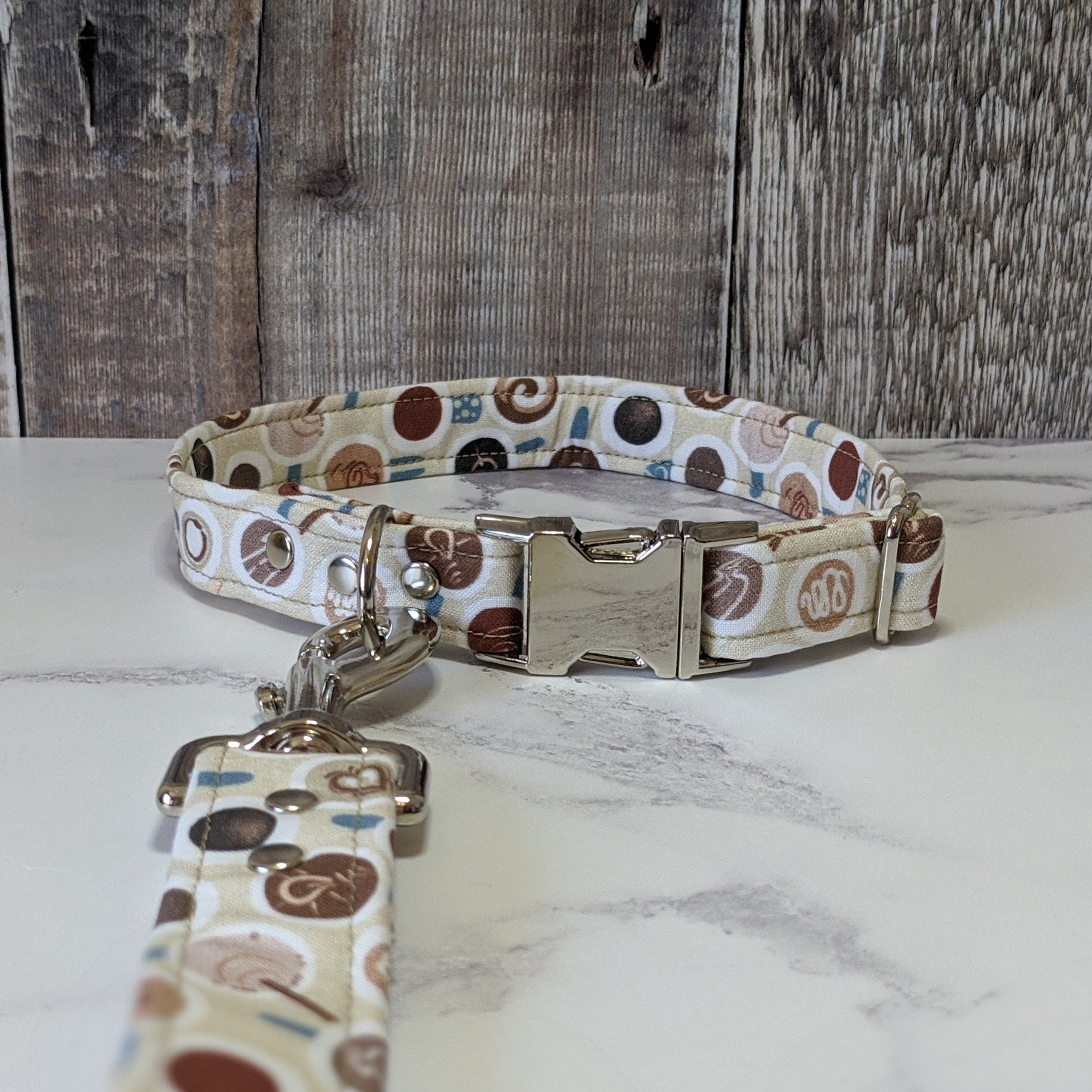 Coffee Dog Collar Brew Cappuccino Dog Collar Mocha Latte | Etsy