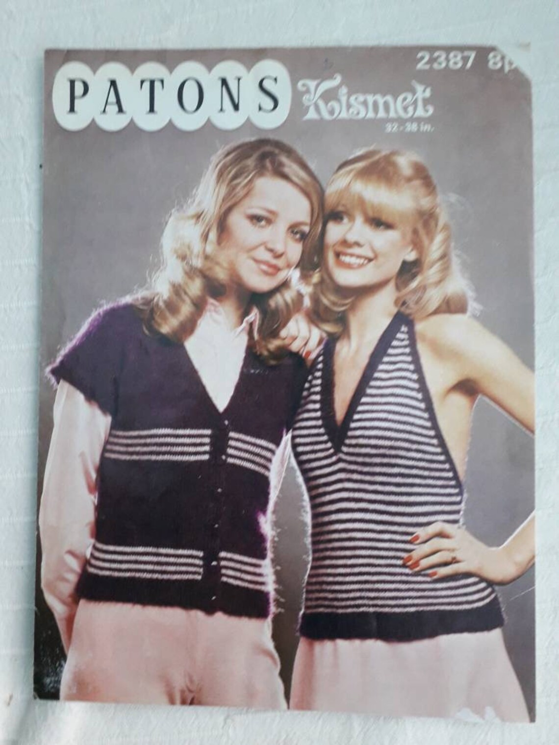 Four Vintage/retro Patons Knitting Patterns. 1970's/ 1980's. Halter ...
