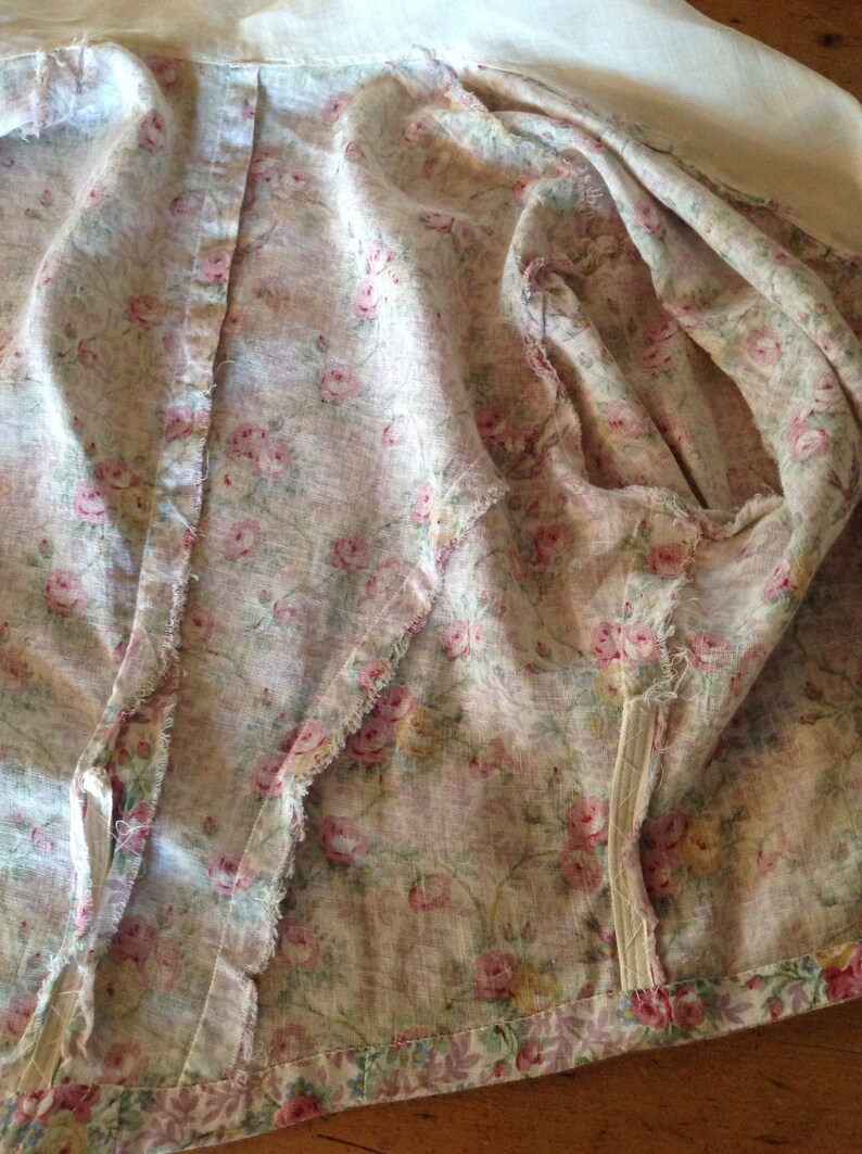 Antique Edwardian Floral Cotton Print 2PC Day Dress 1920s - Etsy