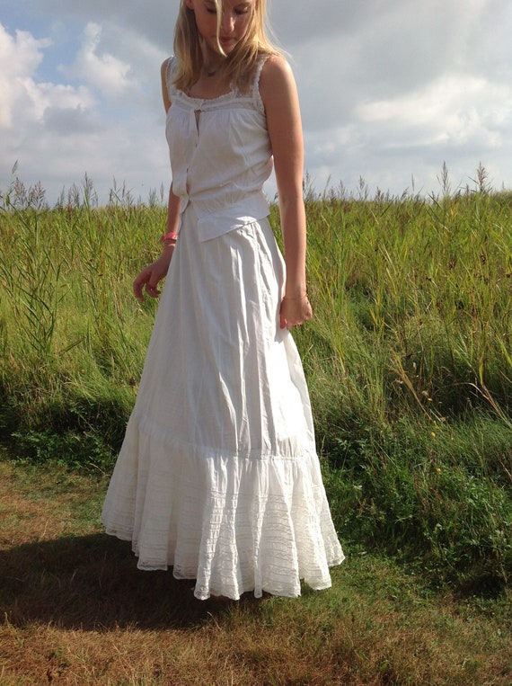 Antique Petticoat Skirt Edwardian - Etsy