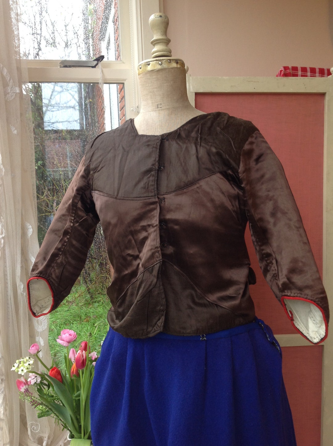 Vintage "borstrok", Bodice Top, Traditional Fashion Staphorst, Holland ...