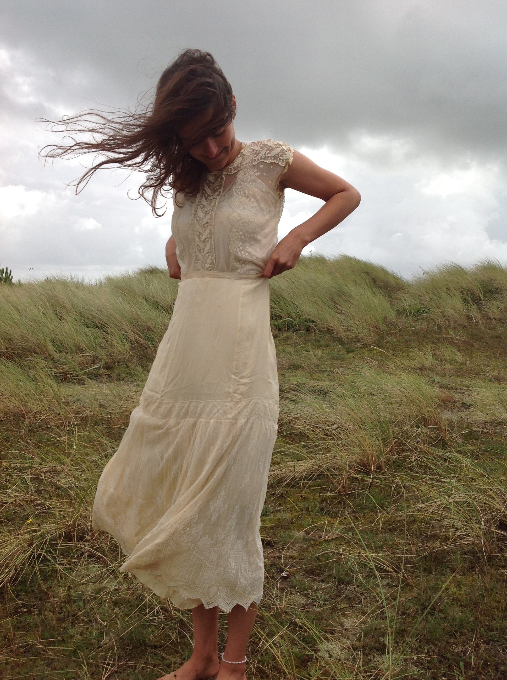 Silk and lace petticoat skirt edwardian antique lingerie | Etsy