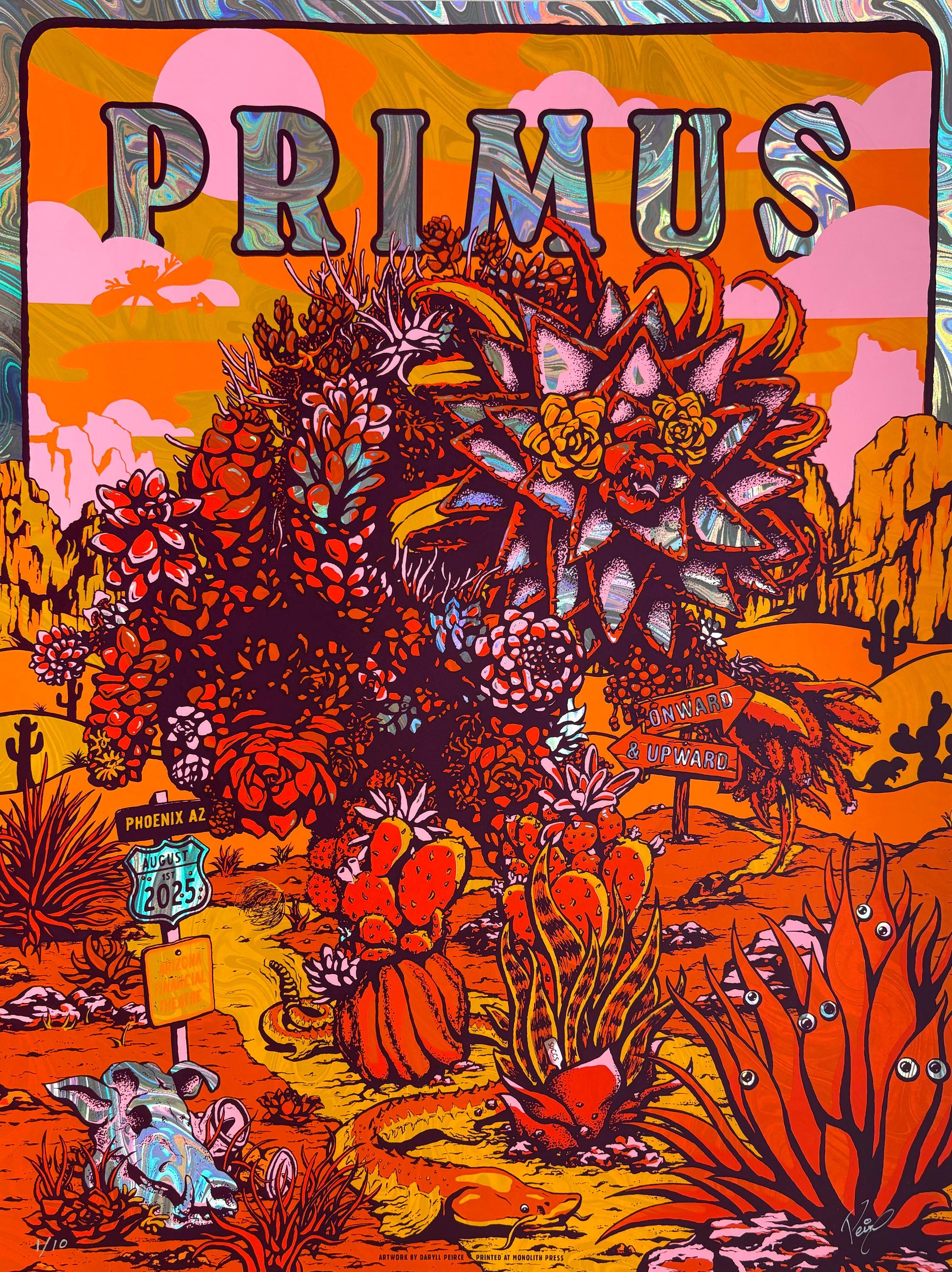 Primus Succs Official Show Poster - Phoenix, 2025, 18x24, Signed - Etsy