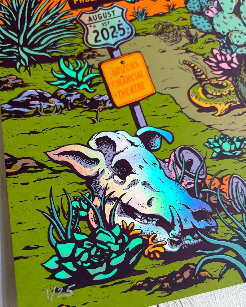 Primus Succs Official Show Poster - Phoenix, 2025, 18x24, Signed - Etsy