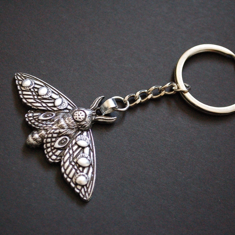 Witch Moth Keychain - Etsy
