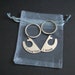 Movie Lover Cinema Camera Ticket Stubs and Movie Reel Keychain Keyring ...