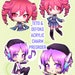 UTAU Acrylic Charm Teto Kasane Keychain Defoko Charm Uta Utane - Etsy