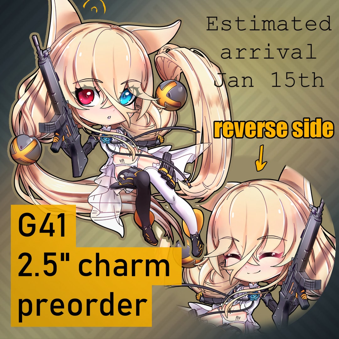 Girls' Frontline G41 Double Sided Acrylic Charm 2.5 - Etsy