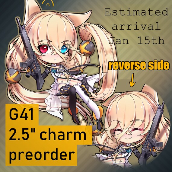 Girls' Frontline G41 Double Sided Acrylic Charm | Etsy