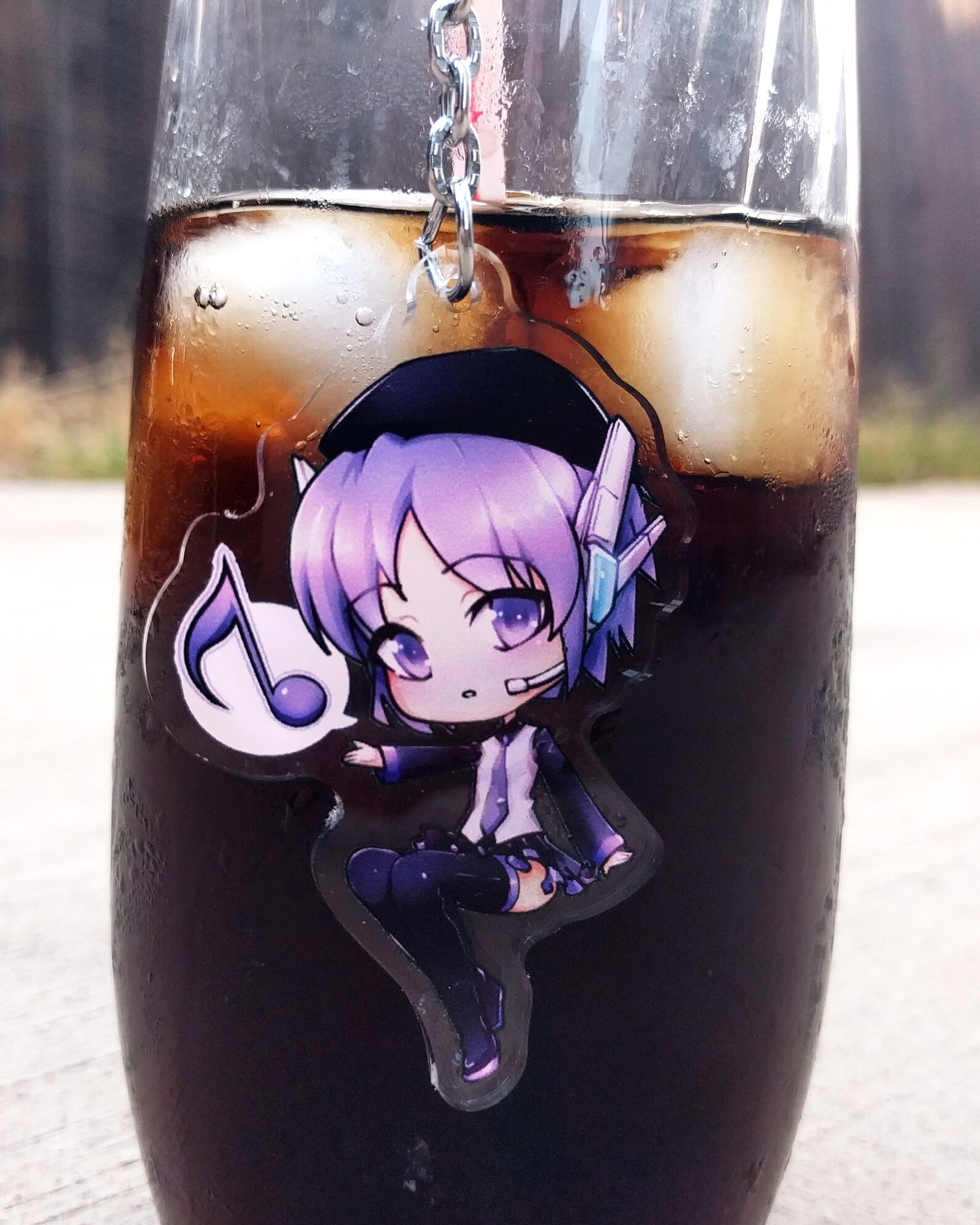 UTAU Acrylic Charm Teto Kasane Keychain Defoko Charm Uta Utane - Etsy