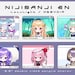 Nijisanji EN Lazulight OBSYDIA Vtuber Double Sided - Etsy