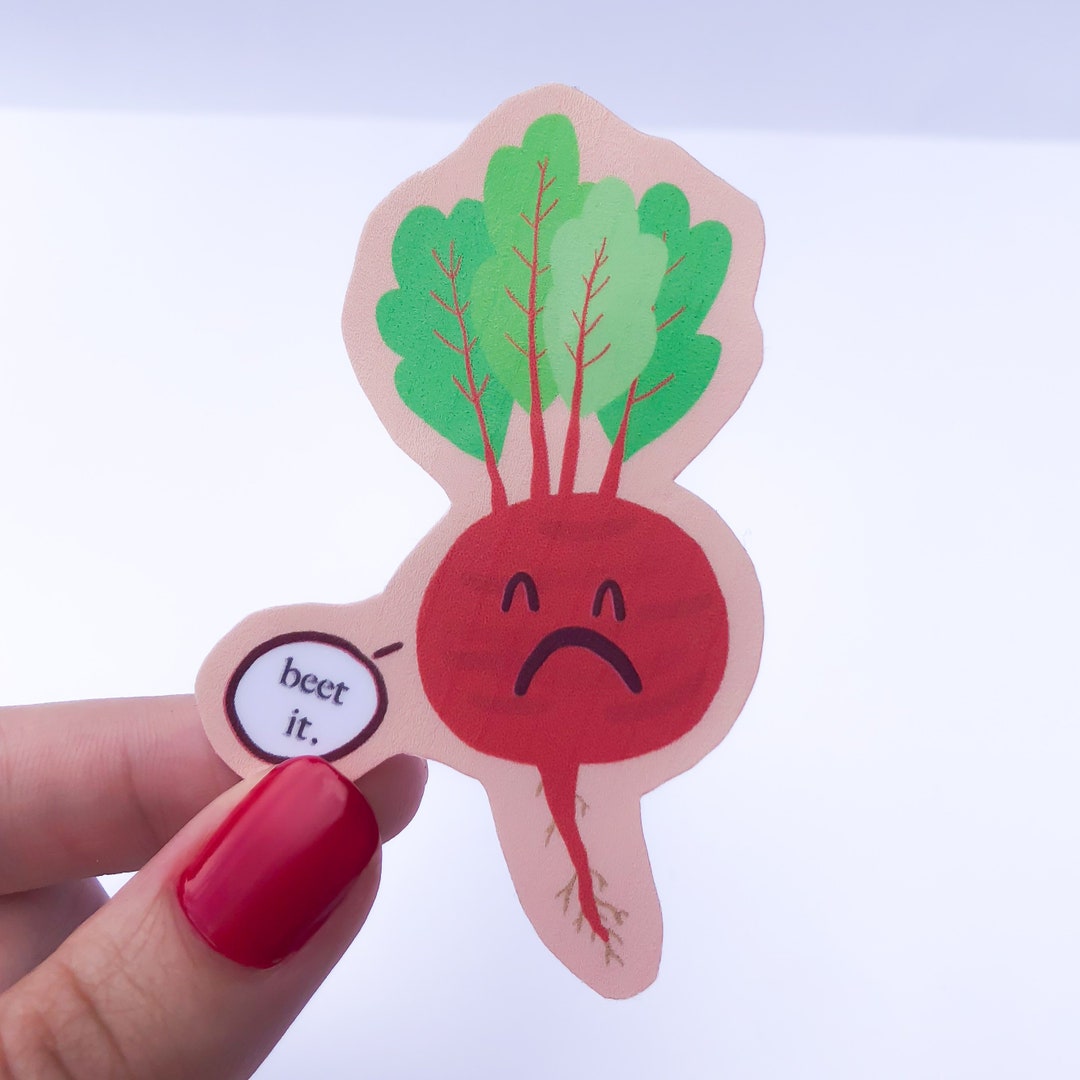 Beet It Vinyl Sticker Laptop Sticker Cute Sticker Funny - Etsy