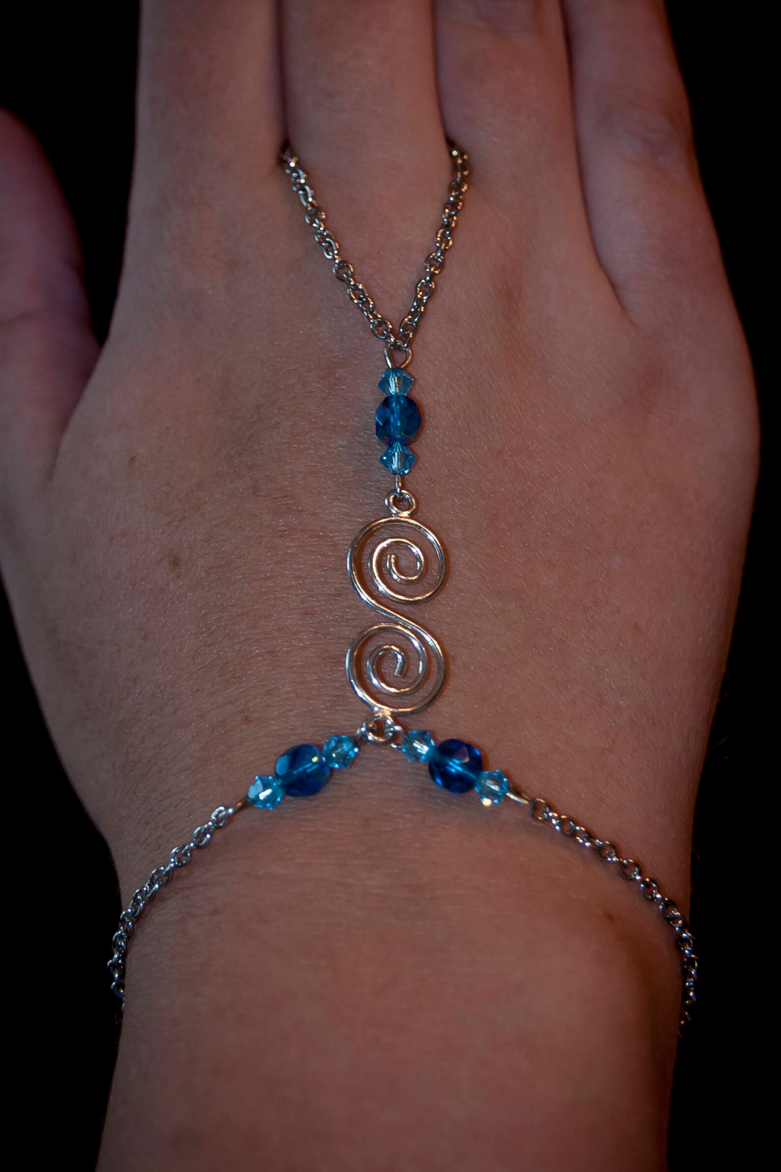 Hand Jewelry Blue - Etsy