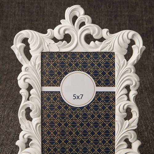 Gold Baroque Frame 5x7 Photo Picture Frame Wedding Table - Etsy