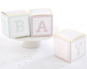 Pastel baby blocks | Etsy